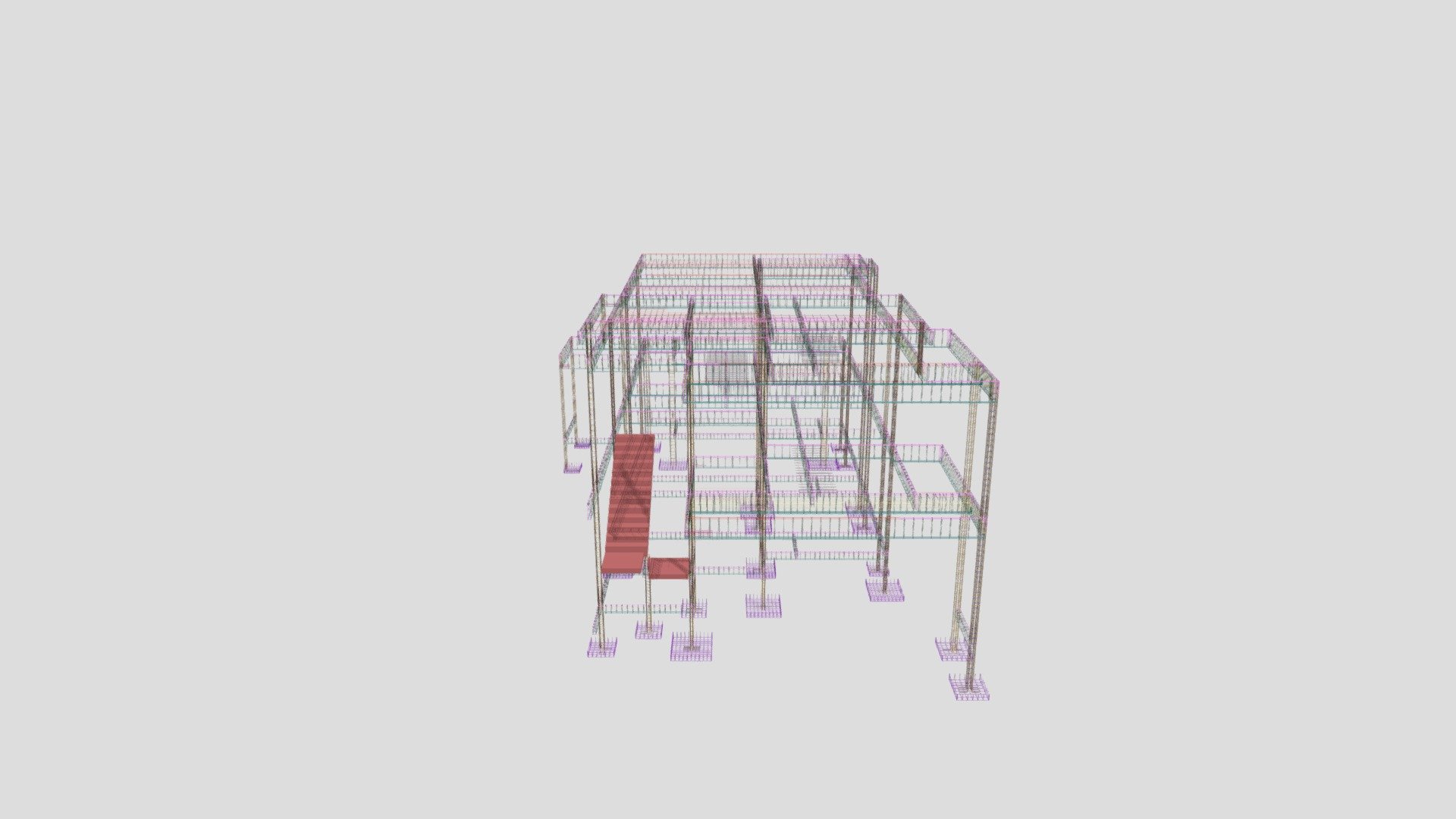 ESQUELETO ESTRUTURA ANTONIO - Download Free 3D model by RN Estrutural (@Estruturas3D) [71eb51f ...