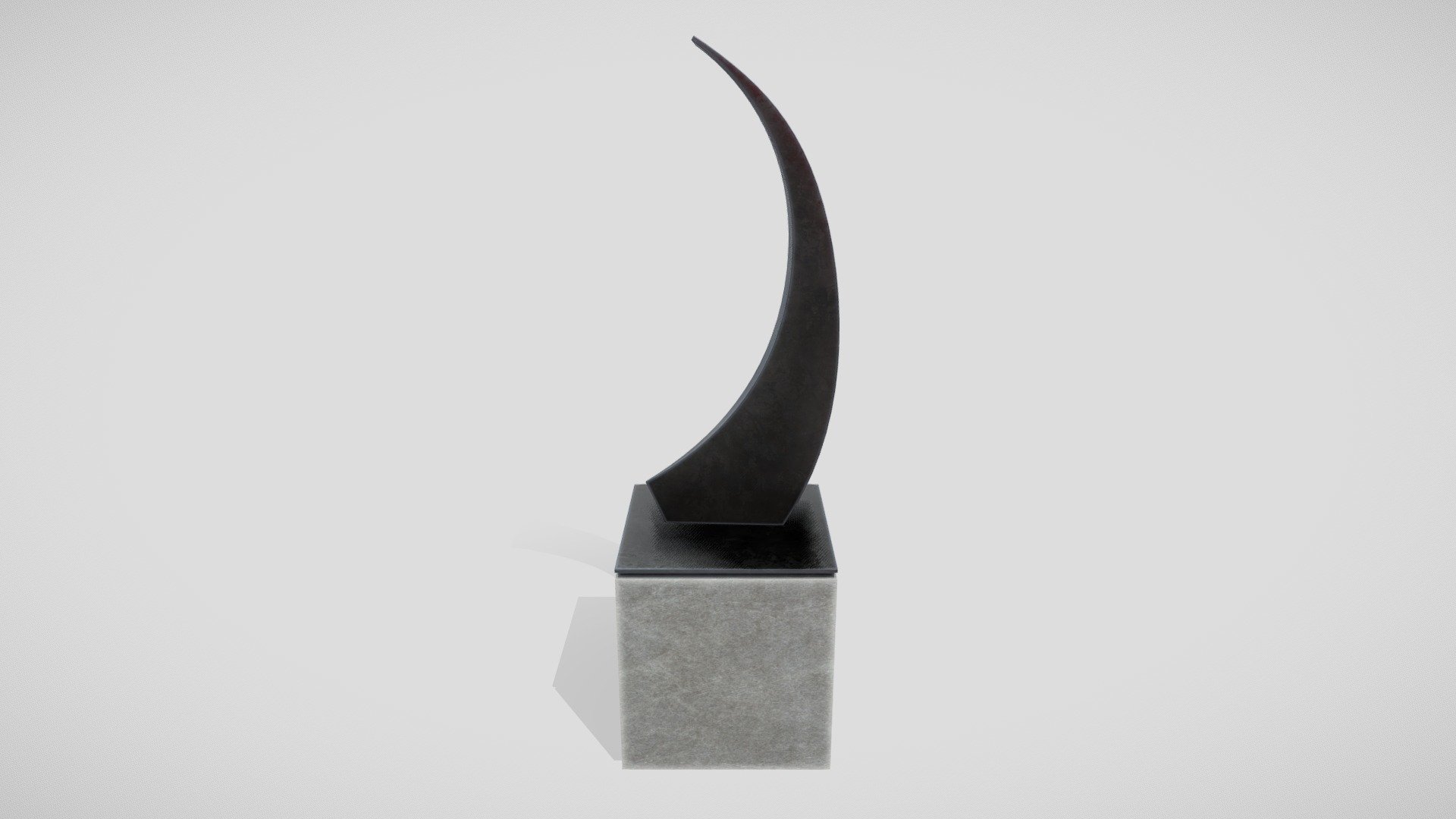 Modern Abstract Metal Art Sculpture 09 - 3D model by gogoskilla ...