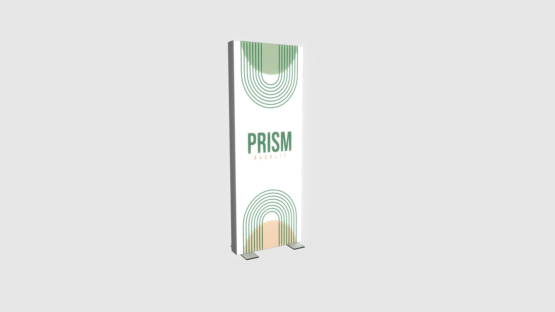 Prism 34" Frame - 3D model by Displayit [71ec631] - Sketchfab