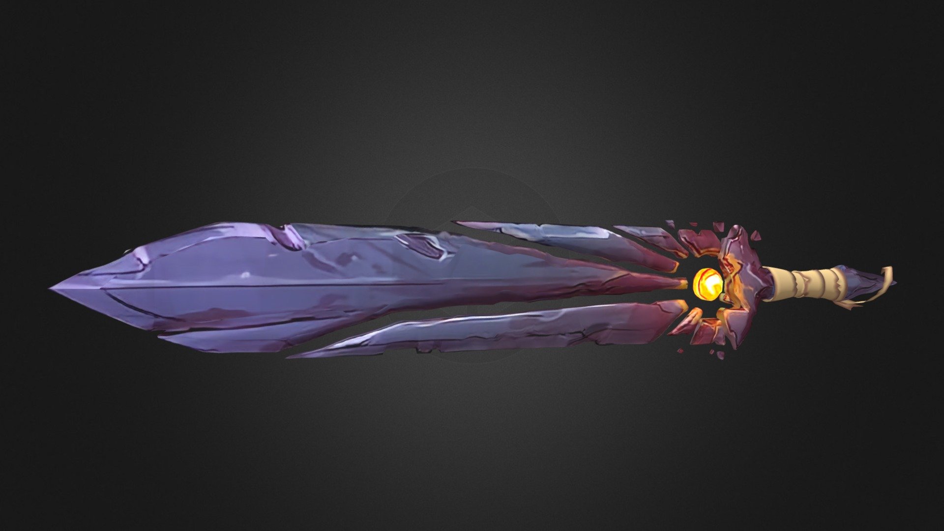 Stone sword l-p - 3D model by mrruk3r [71ed467] - Sketchfab