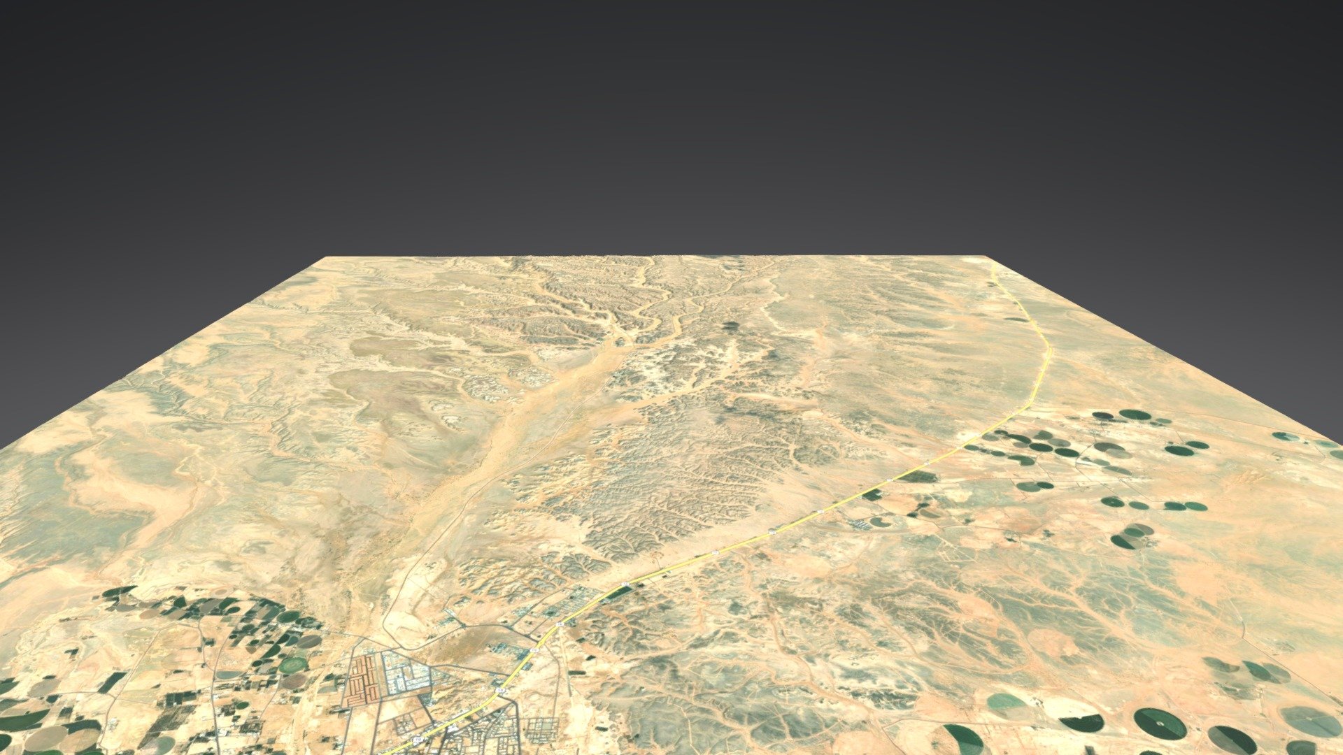 SAUDI ARABIA,SULAYYIIL SPACE PORT - 3D model by Bart Drone operator for hire in GCC (@bart ...