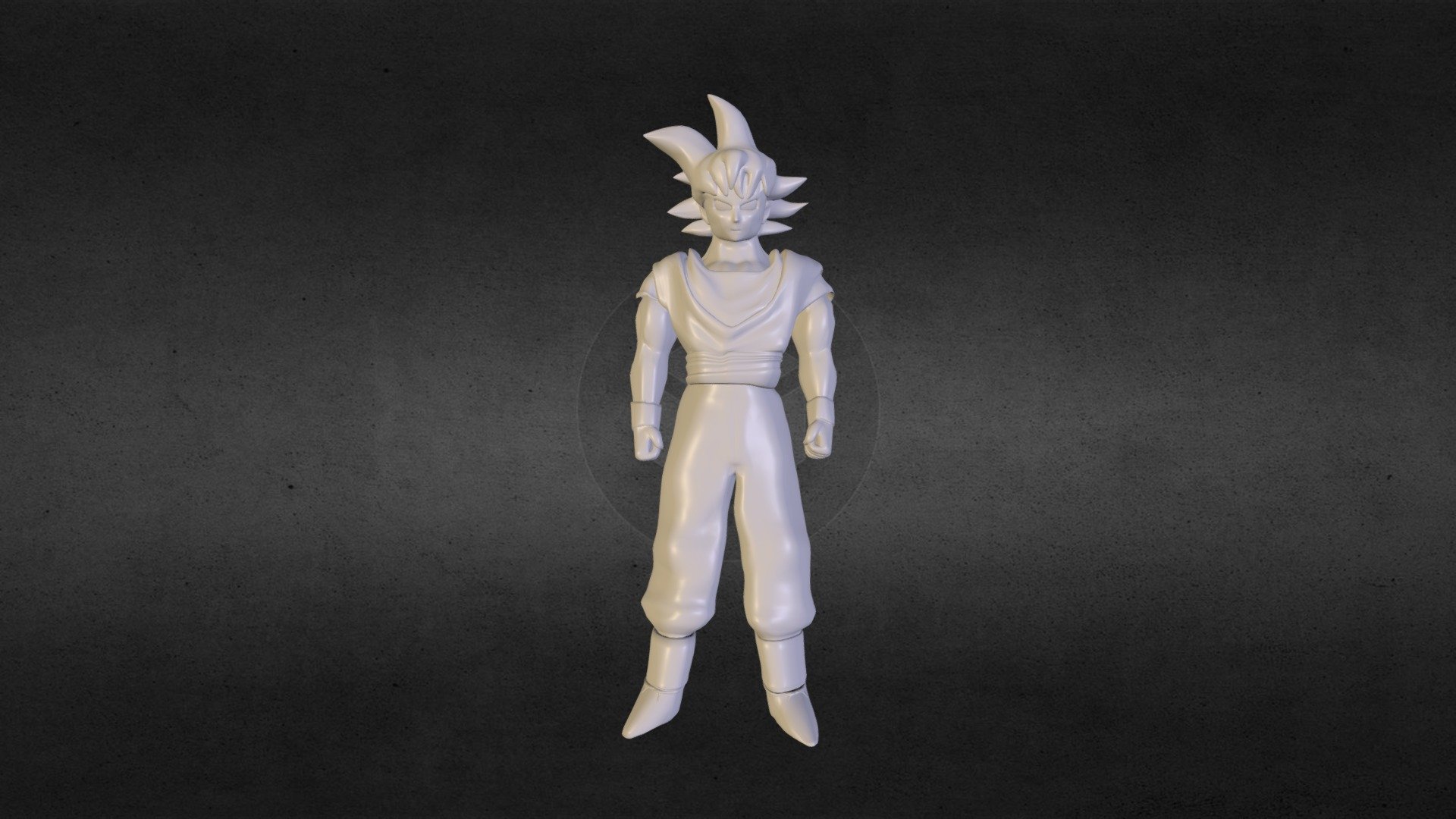 Goku - Download Free 3D model by CJ Brice (@cjbrice) [71efc27] - Sketchfab