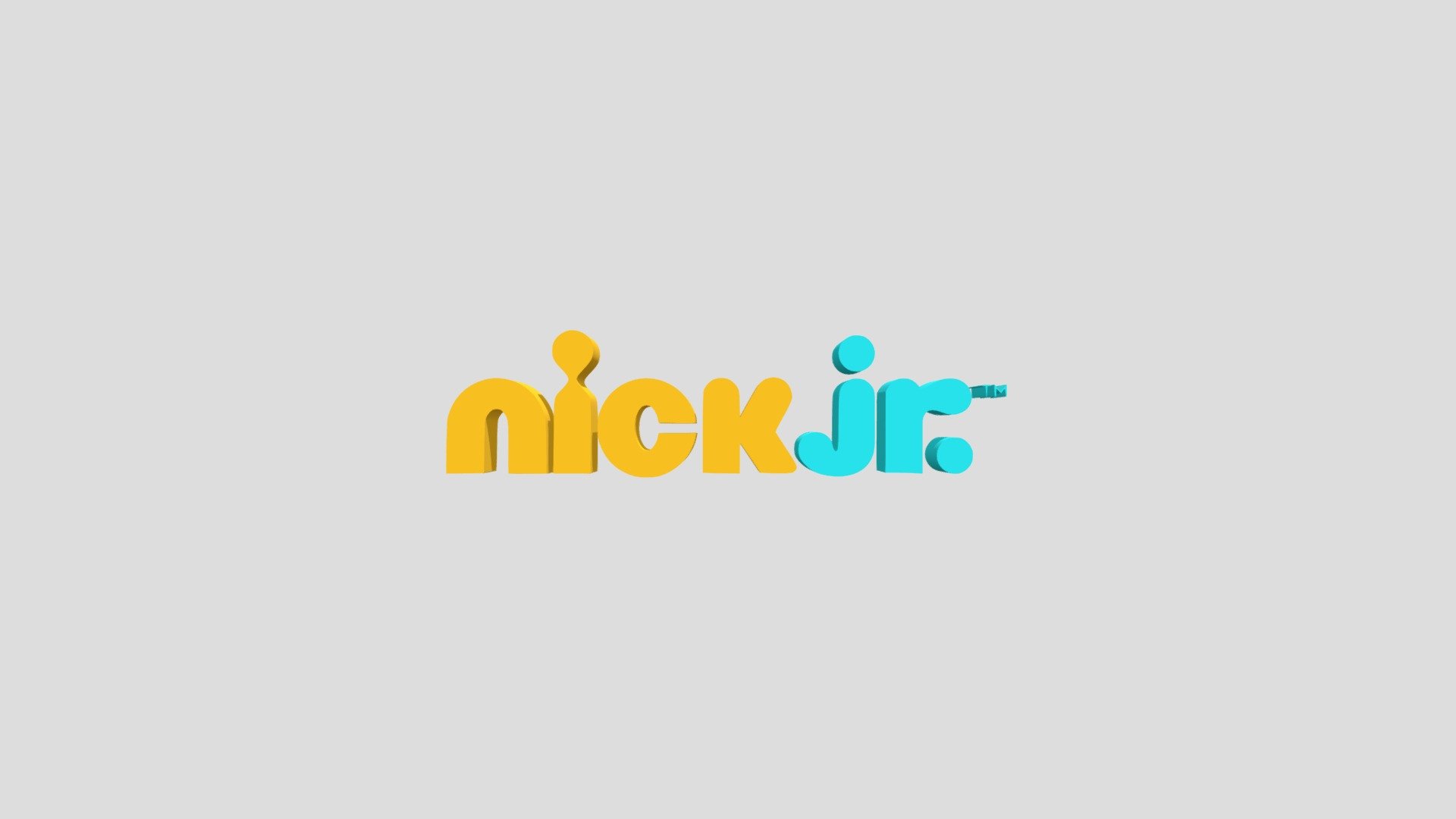 nick jr. logo 2009 - Download Free 3D model by jaralenohola [71f044c ...
