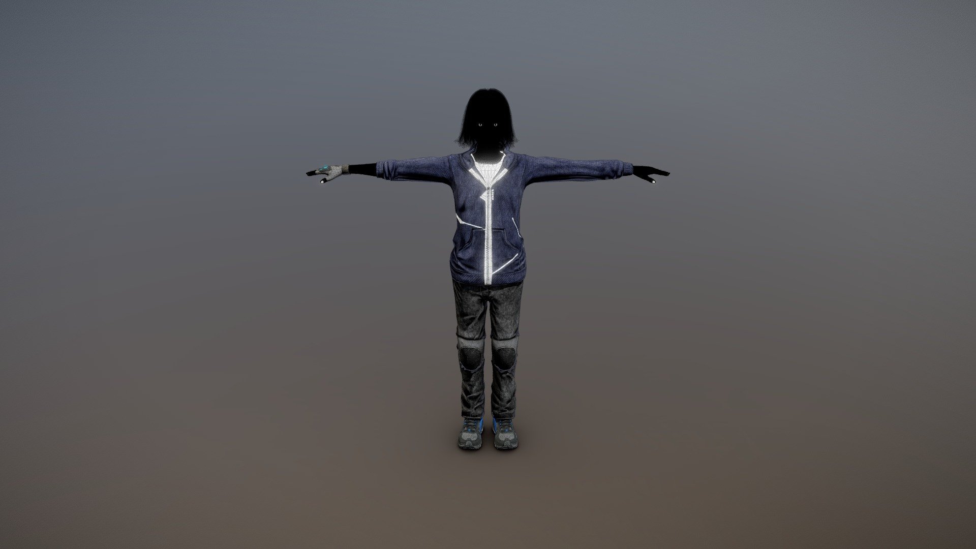 "DDGame" Player Character -- Base and Outfit - 3D model by surfacedfox ...