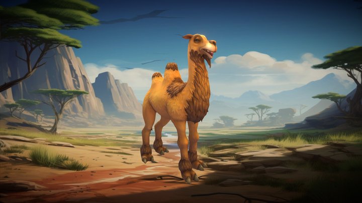 Camel 3D models - Sketchfab