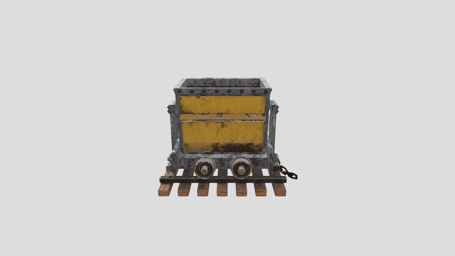 Chariot minier rebecca hashemi - 3D model by rollerrebster [71f22d0 ...