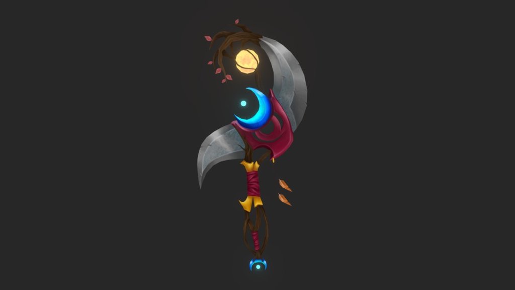 Druid Weapon - 3D model by aiko_nabarro [71f261e] - Sketchfab