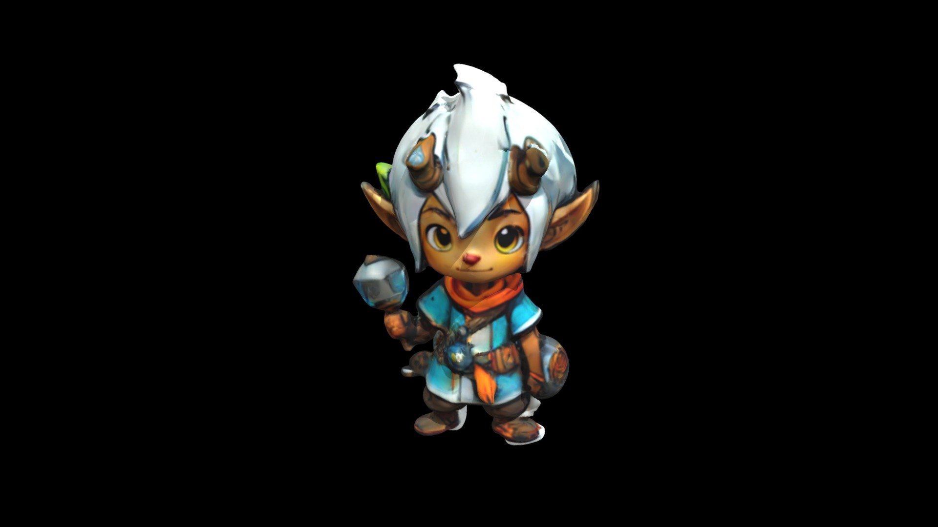 "Charming Adventure of Sprite" - Download Free 3D model by klrxyz ...