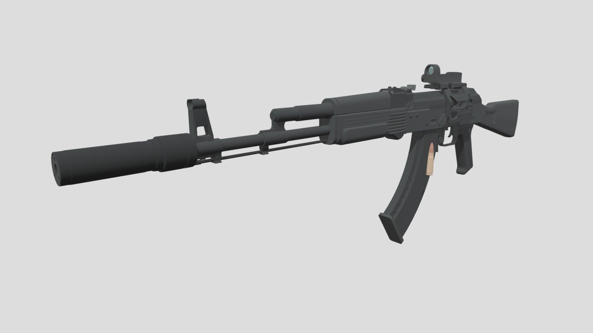 AK-103 [Unfinished] - 3D model by MrPumpkinDev [71f3a06] - Sketchfab