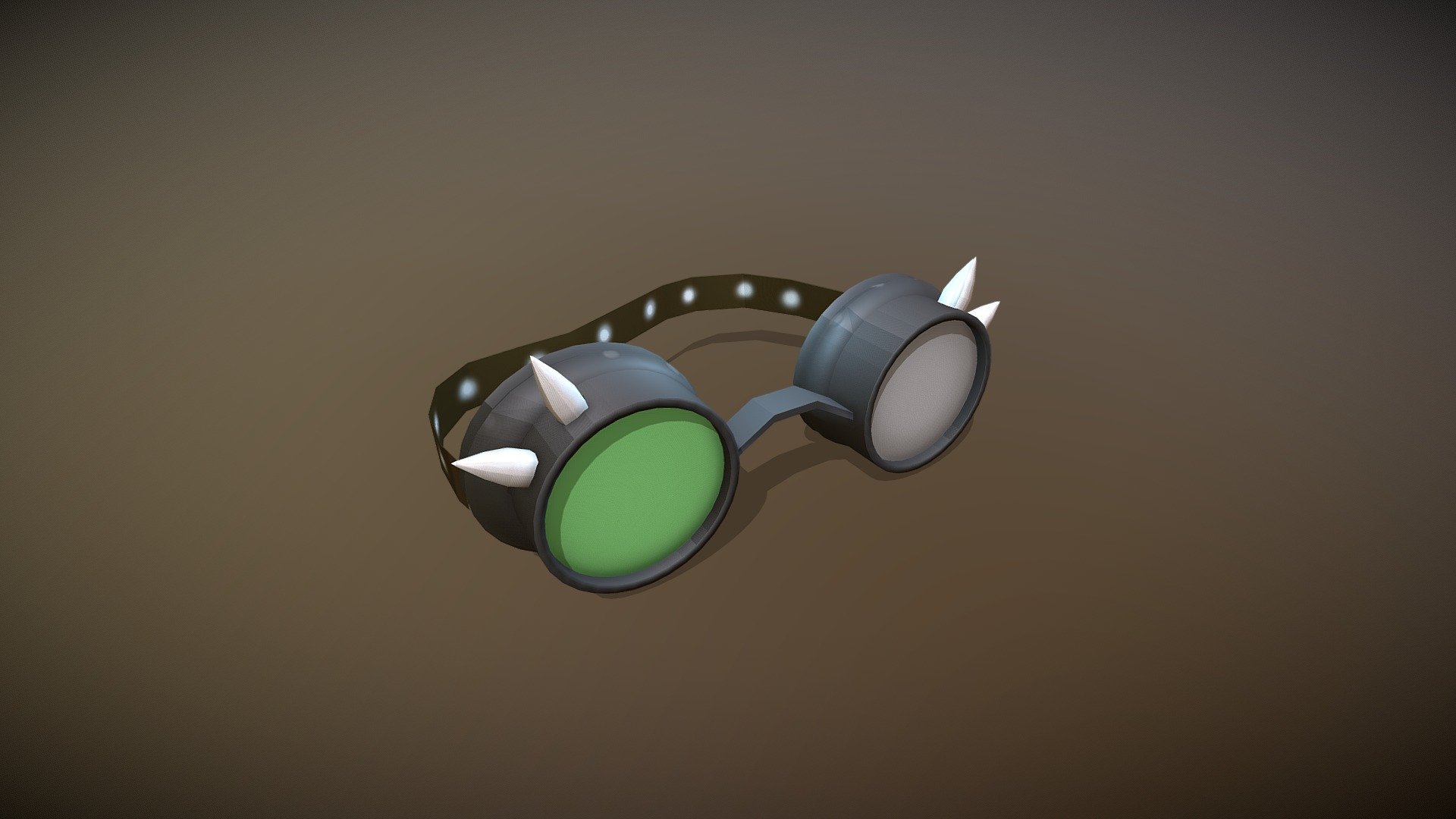 Punk Glasses - 3D model by Constanza_Valenzuela (@ConstanzaValenzuela ...