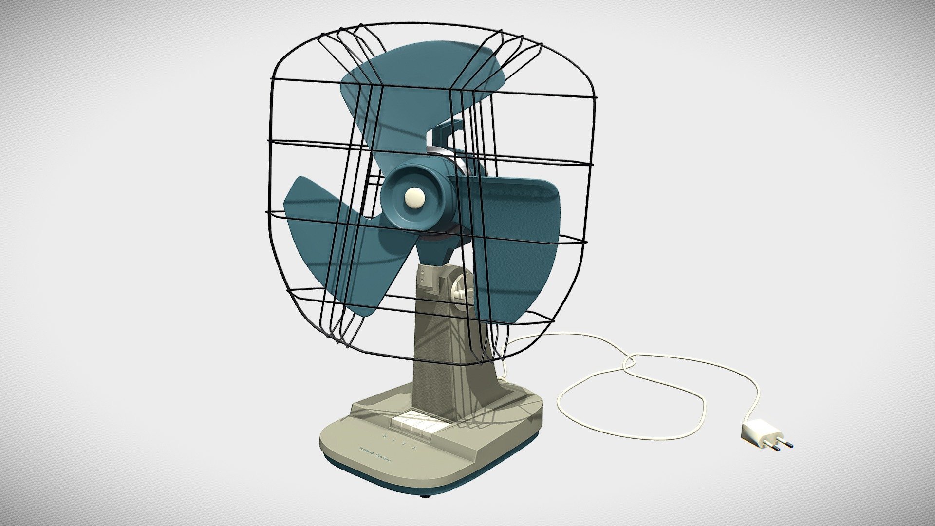 My fan - 3D model by V.M. Úbeda (@bboypiku) [71f410d] - Sketchfab