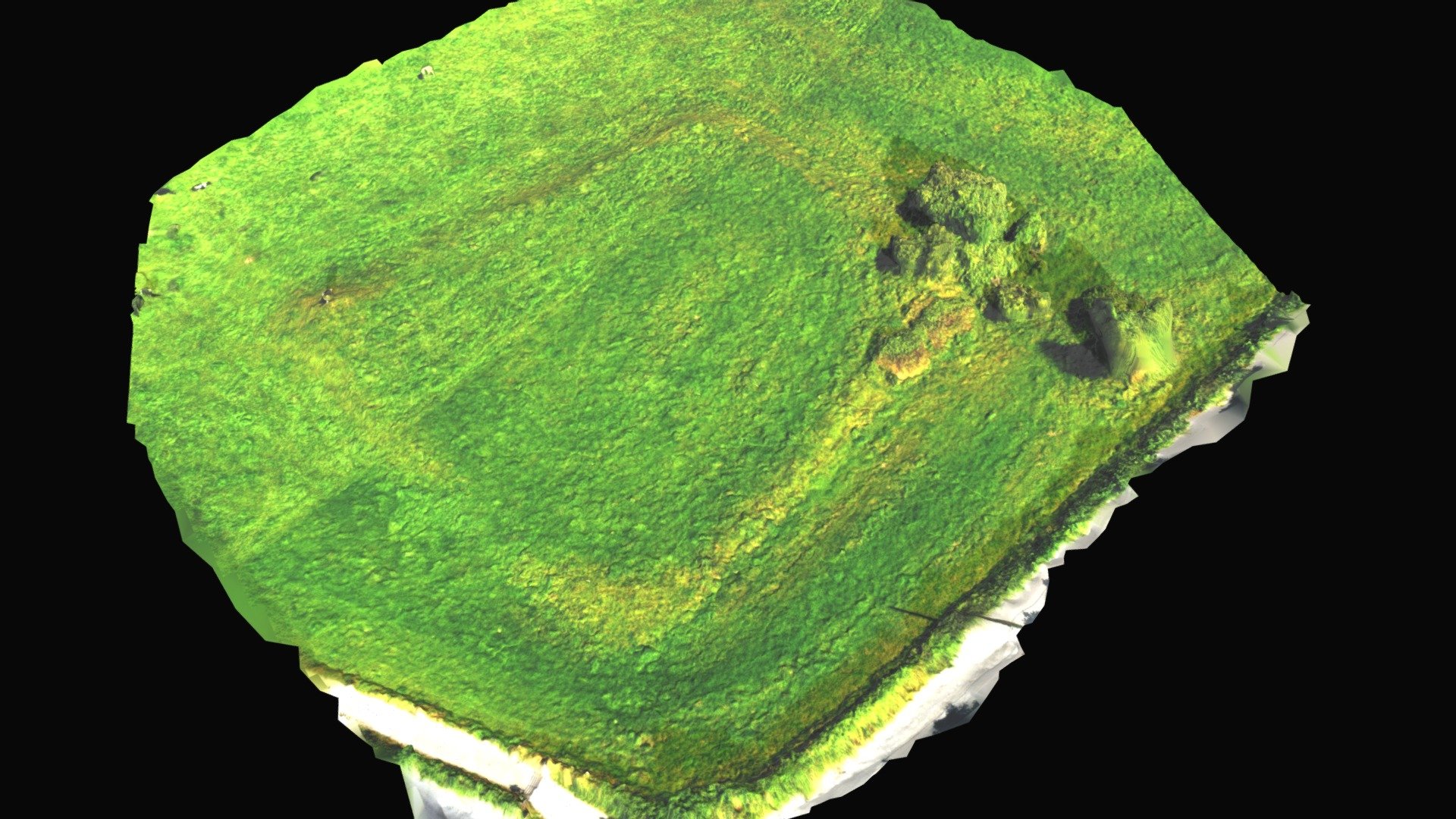 Curralanty Moated Site: SMR No. OF042-003---- - Download Free 3D model ...