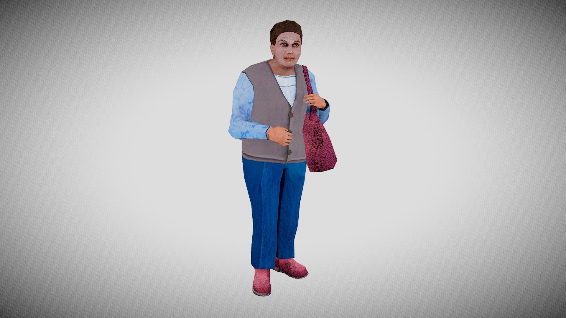 Grandmother - Download Free 3D model by MARAT (@gfmarat45) [71f57e2 ...