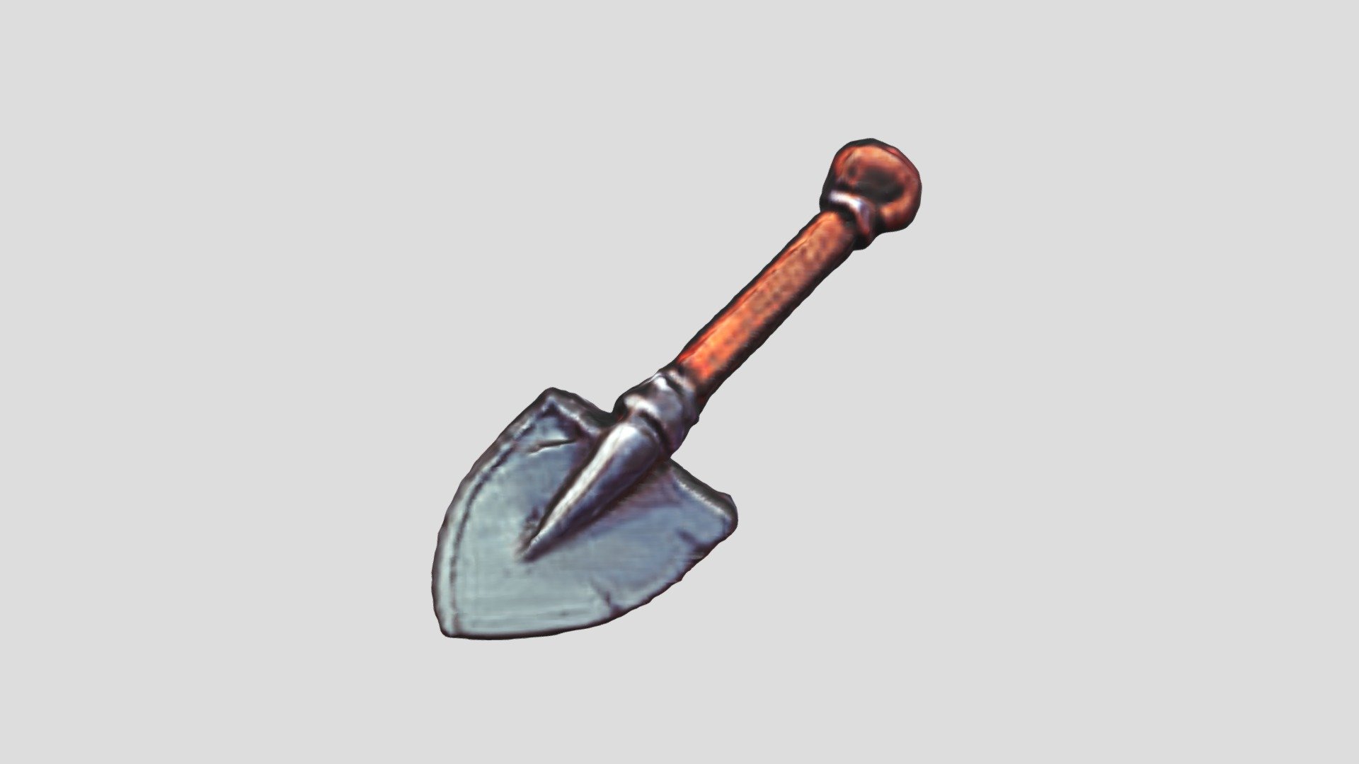 Ancient shovel - 3D model by anamf [71f6c80] - Sketchfab