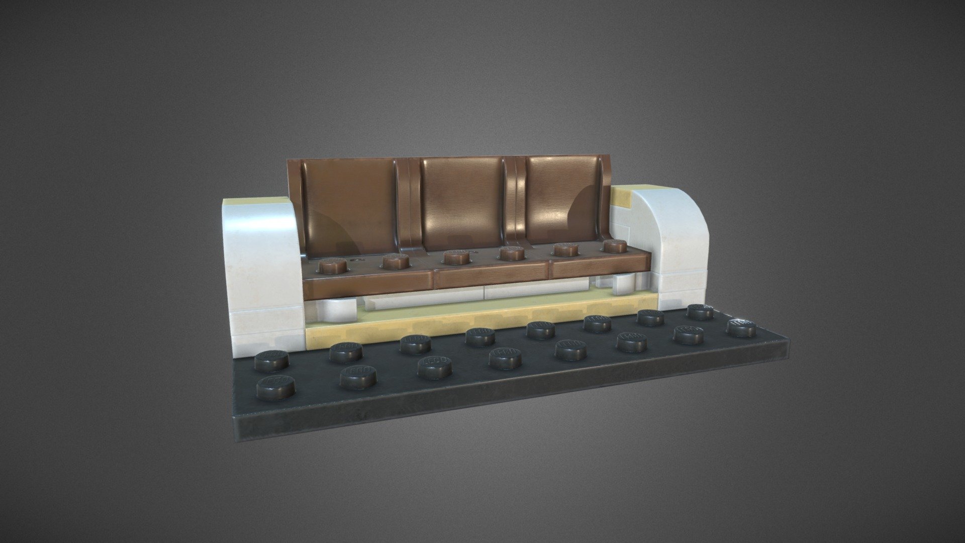 LEGO Bench - Download Free 3D model by Alexandre Orlans (@alexorlans ...