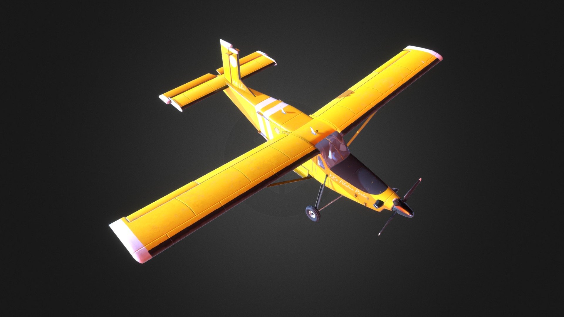 Porter PC-6 - Download Free 3D model by TonyWony [71f8705] - Sketchfab