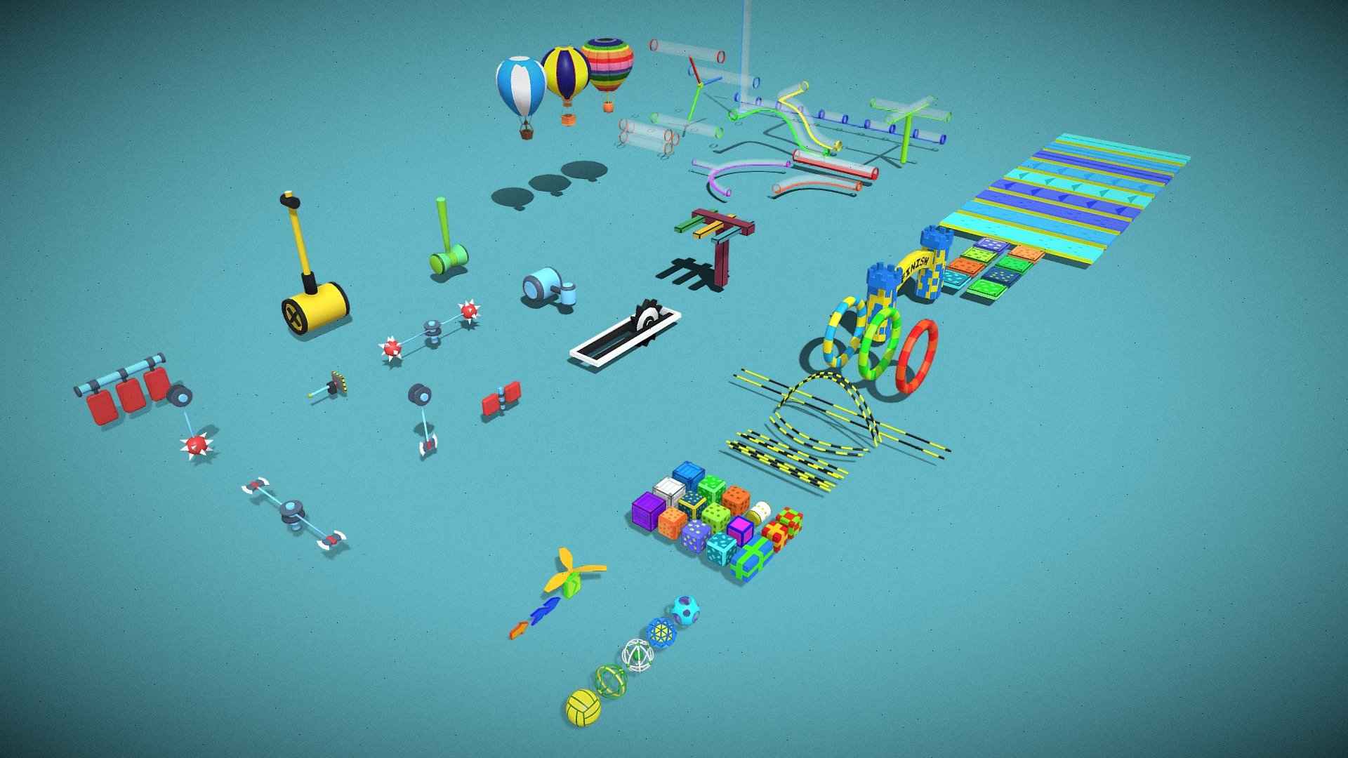 HyperCasual | Platformer Assets | GameReady - Download Free 3D model by ...
