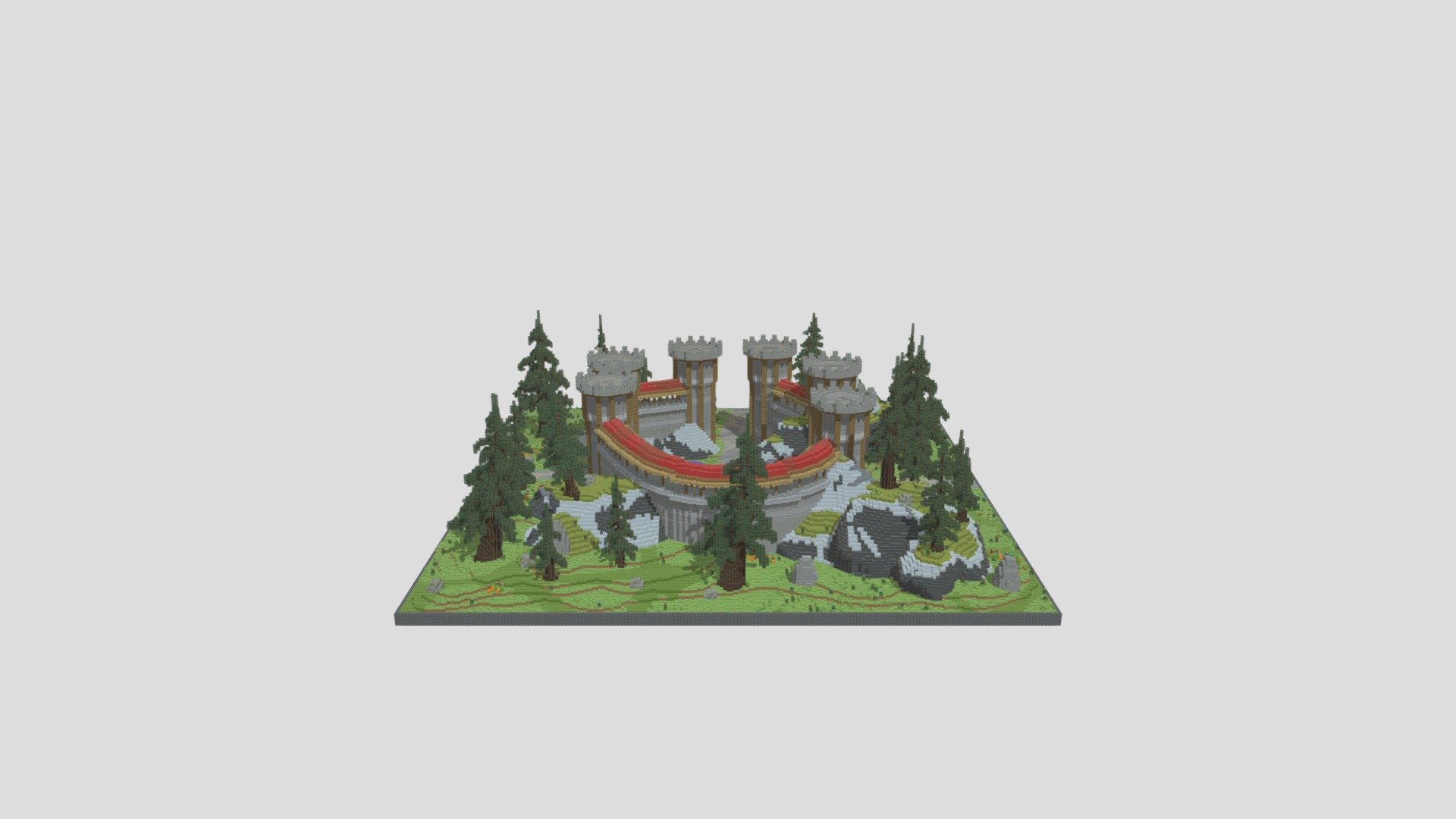 HCF Koth - CASTLE Theme - Download Free 3D model by AstrumProjects ...