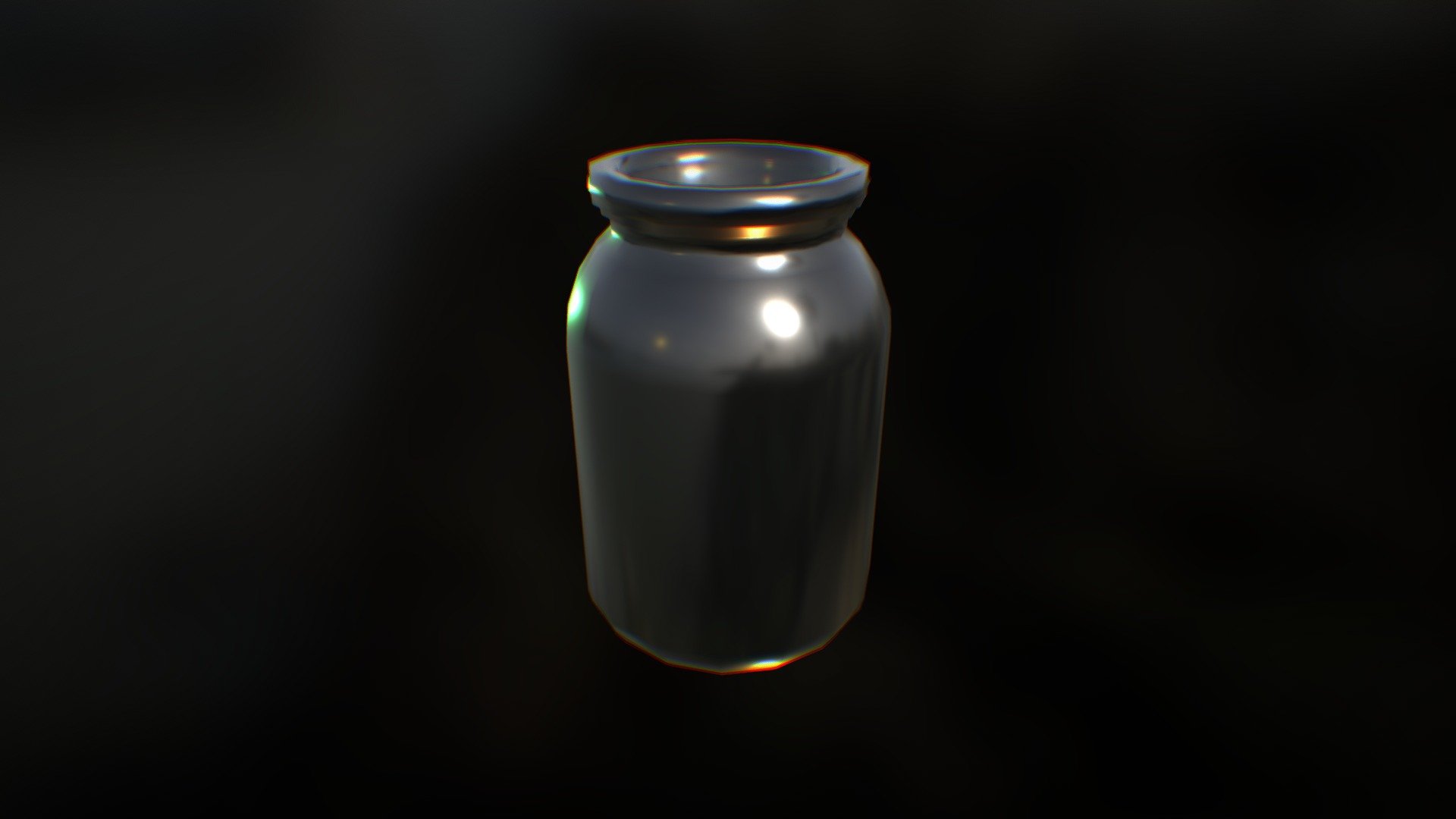 Small Glass Jar - Download Free 3D model by 3DisFUNny [71fbc53] - Sketchfab