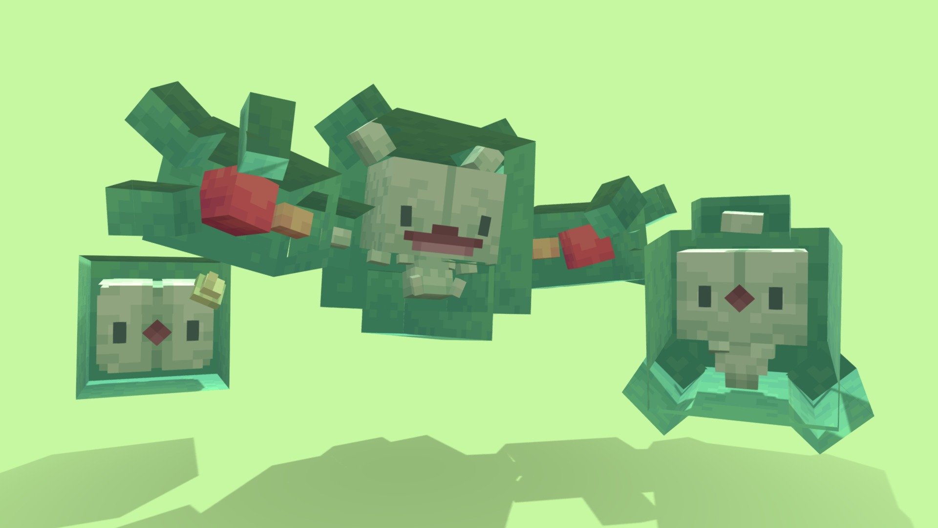 Solosis Line (Cobblemon) - 3D model by heaveninvoid_ [71fbcd4] - Sketchfab