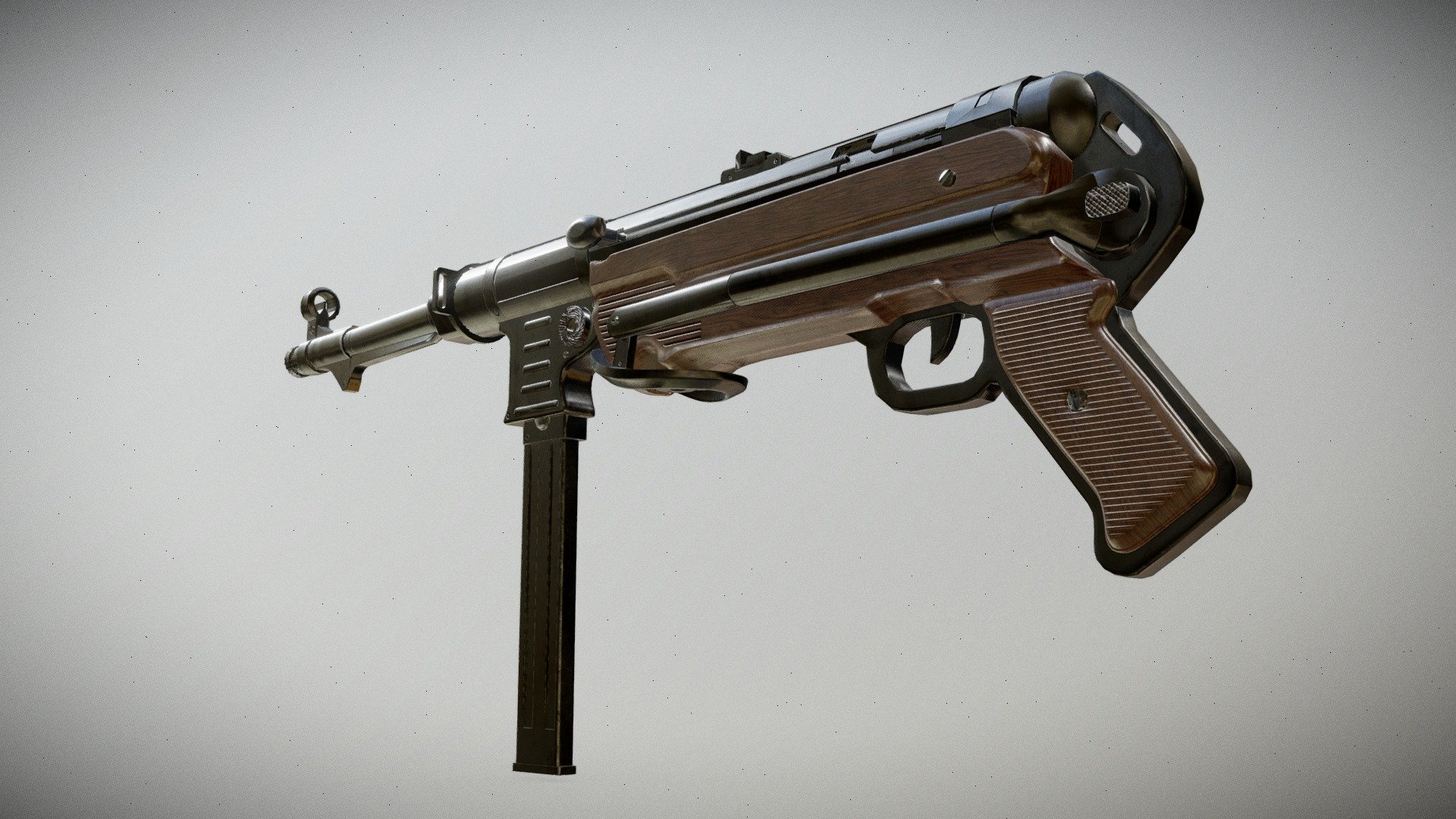 MP40 - Download Free 3D model by Mehrnaz (@mehrnaz_a) [71fda74] - Sketchfab