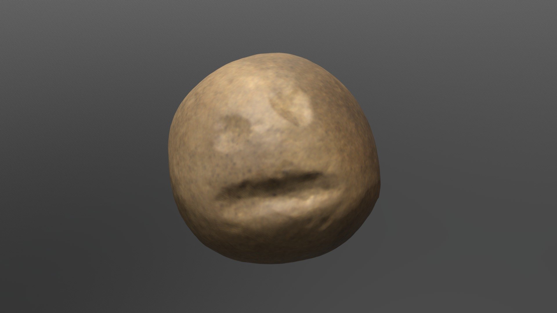 Carved Face in Cobble (VCU_3D_3829) - 3D model by Virtual Curation Lab ...