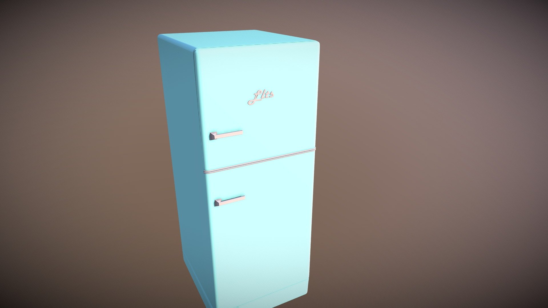 80's Refrigerator - 3D model by G4L1L3U [71ff2b5] - Sketchfab