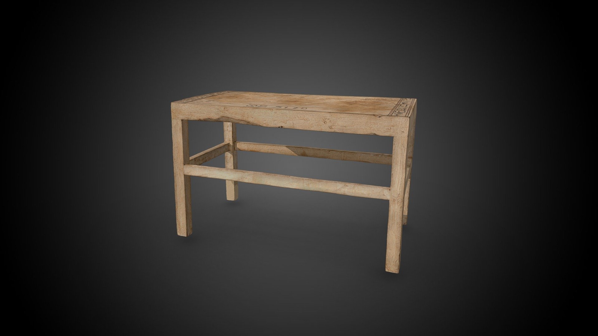 Table of Kha Inscribed with Offering Formulae - 3D model by Museo ...