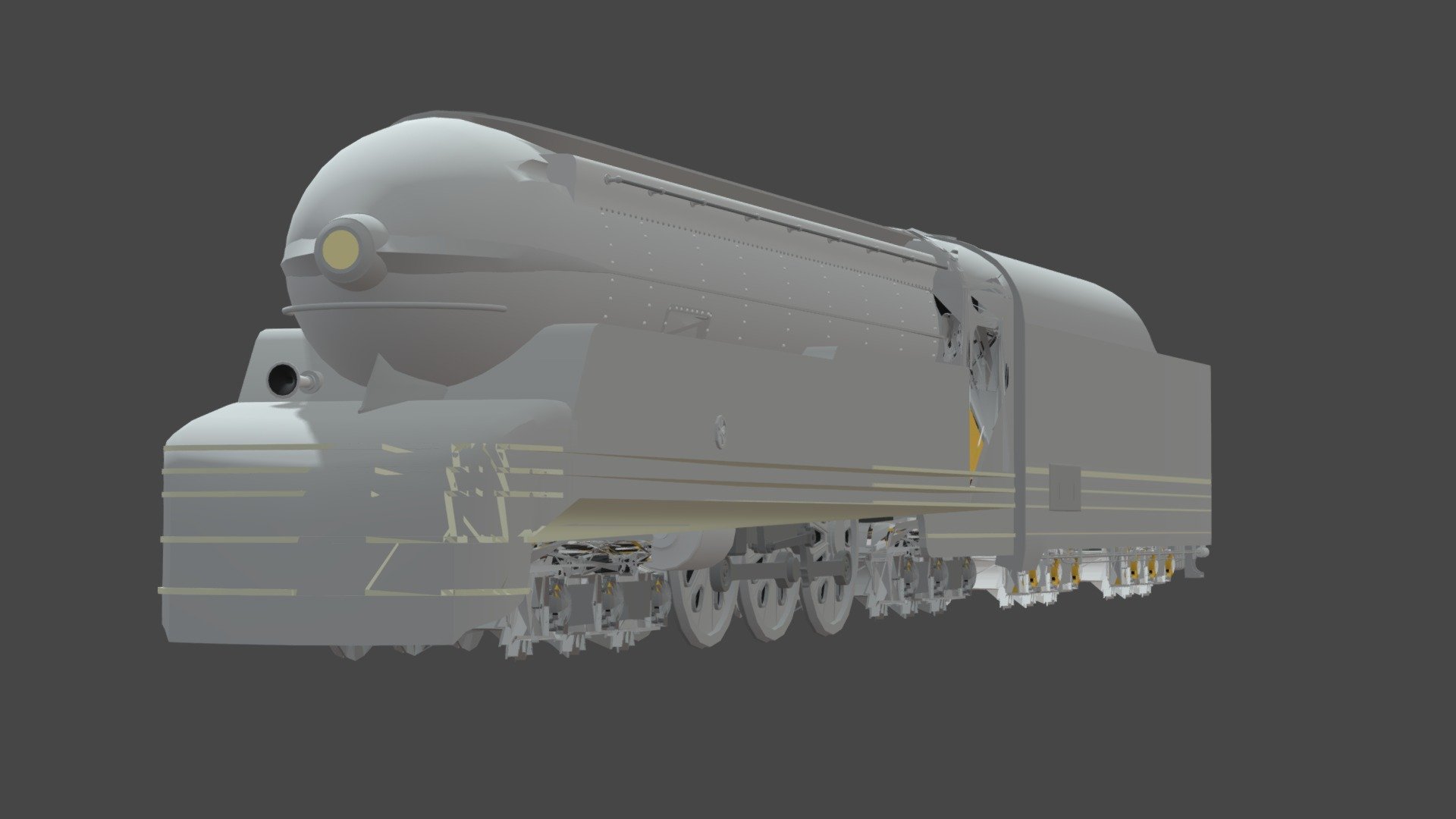 Pennsylvania Railroad S1 - Download Free 3D model by torreylee070 ...