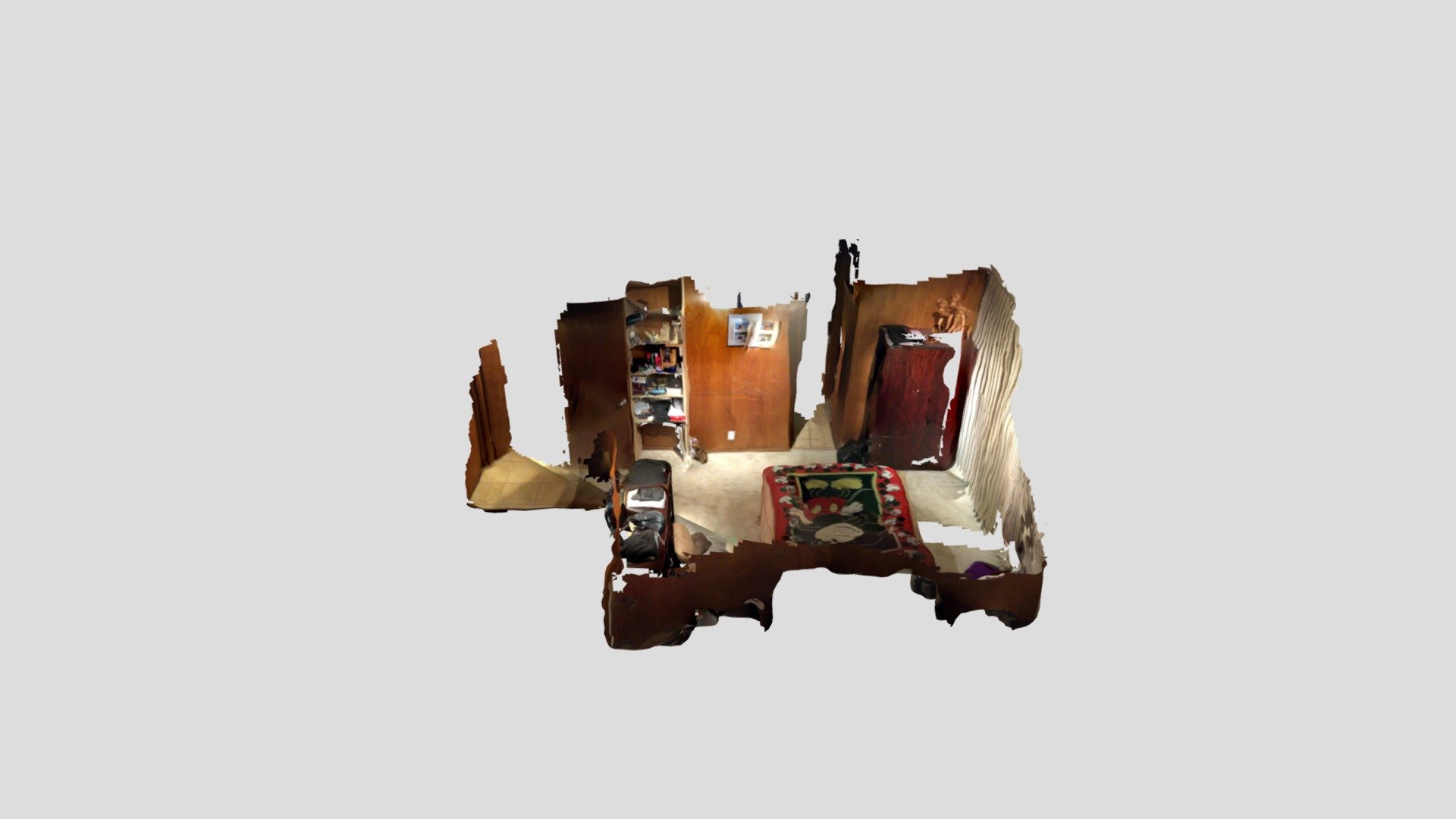 ScanNet Scene0766_00, VisFusion Reconstruction - Download Free 3D model ...