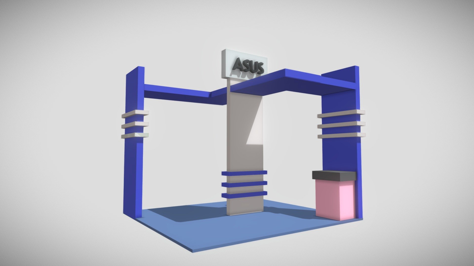 Booth - Download Free 3D model by se7agustuanxvll [72029f1] - Sketchfab