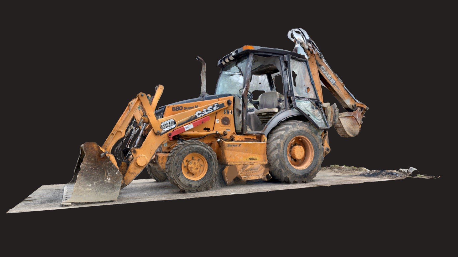 Day 234: Loader Backhoe - Download Free 3D model by uttamg911 [7203085 ...