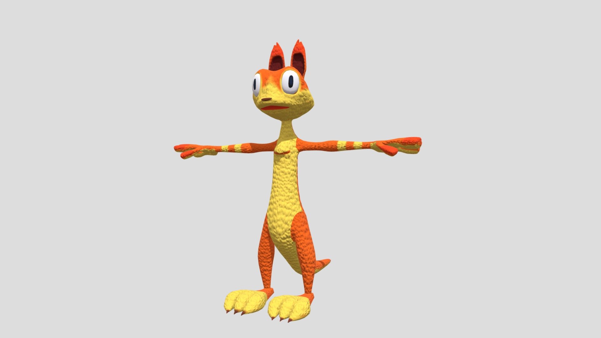 Daxter handpainted - Download Free 3D model by alexlolero [7205a4a ...