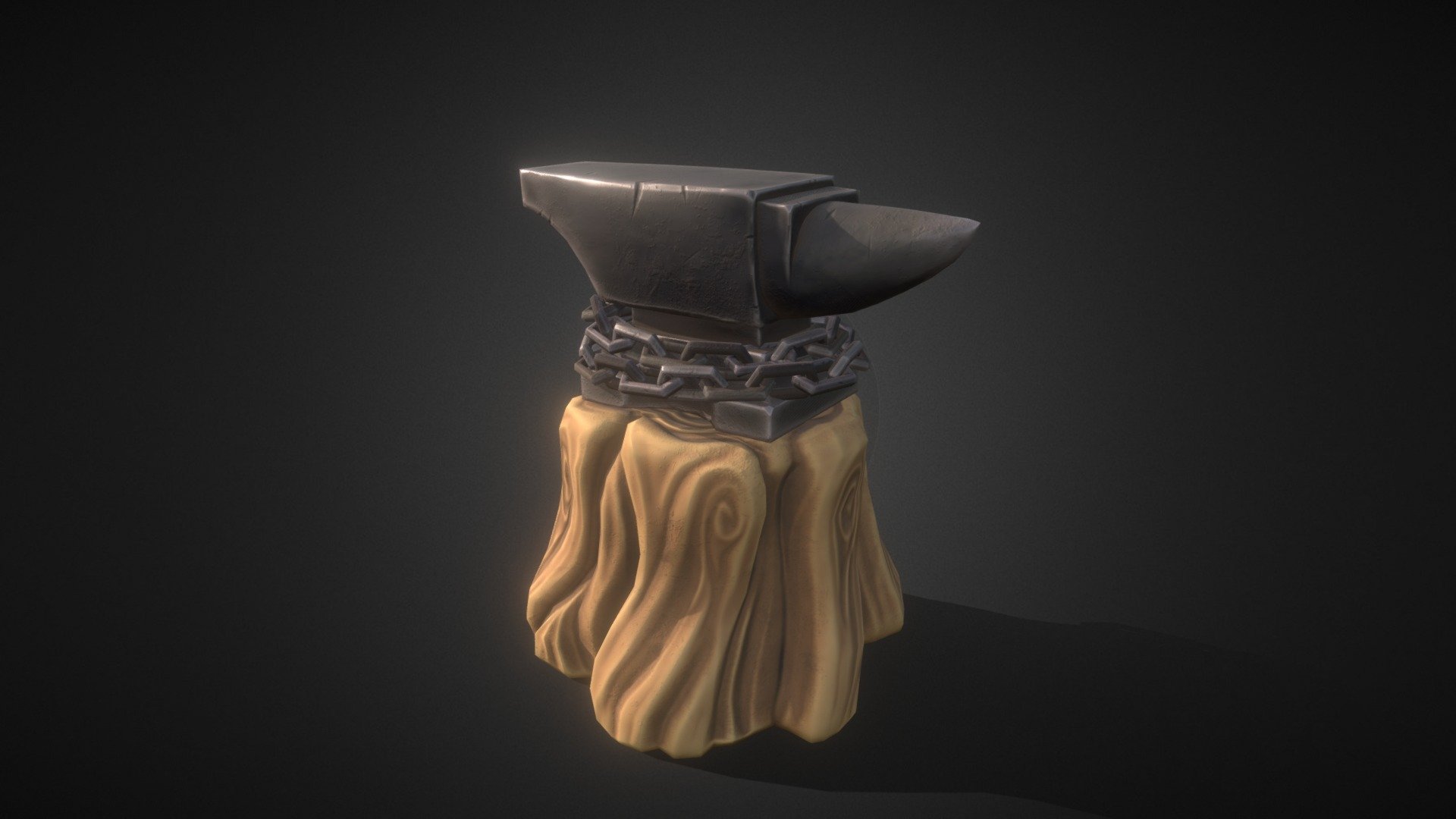 Stylized Anvil (Game Model) - 3D model by Paroxysmatt [7205b2a] - Sketchfab