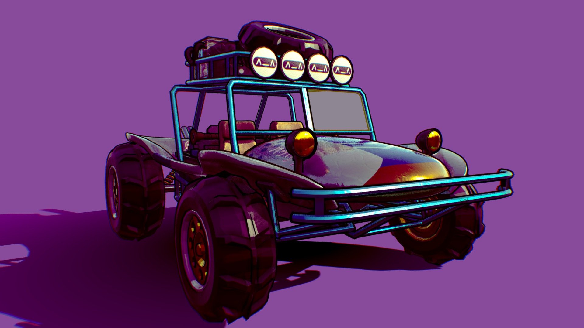 Buggy War Beach - Download Free 3D model by Mora (@MoraAzul) [72063c7 ...