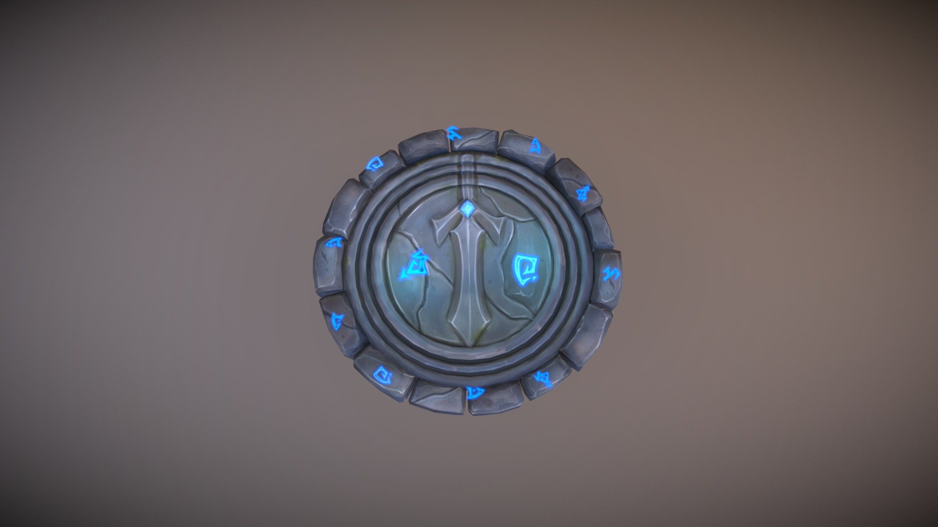 Stylized Hand Painted Portal/Waypoint - 3D model by Stylized_Studio ...