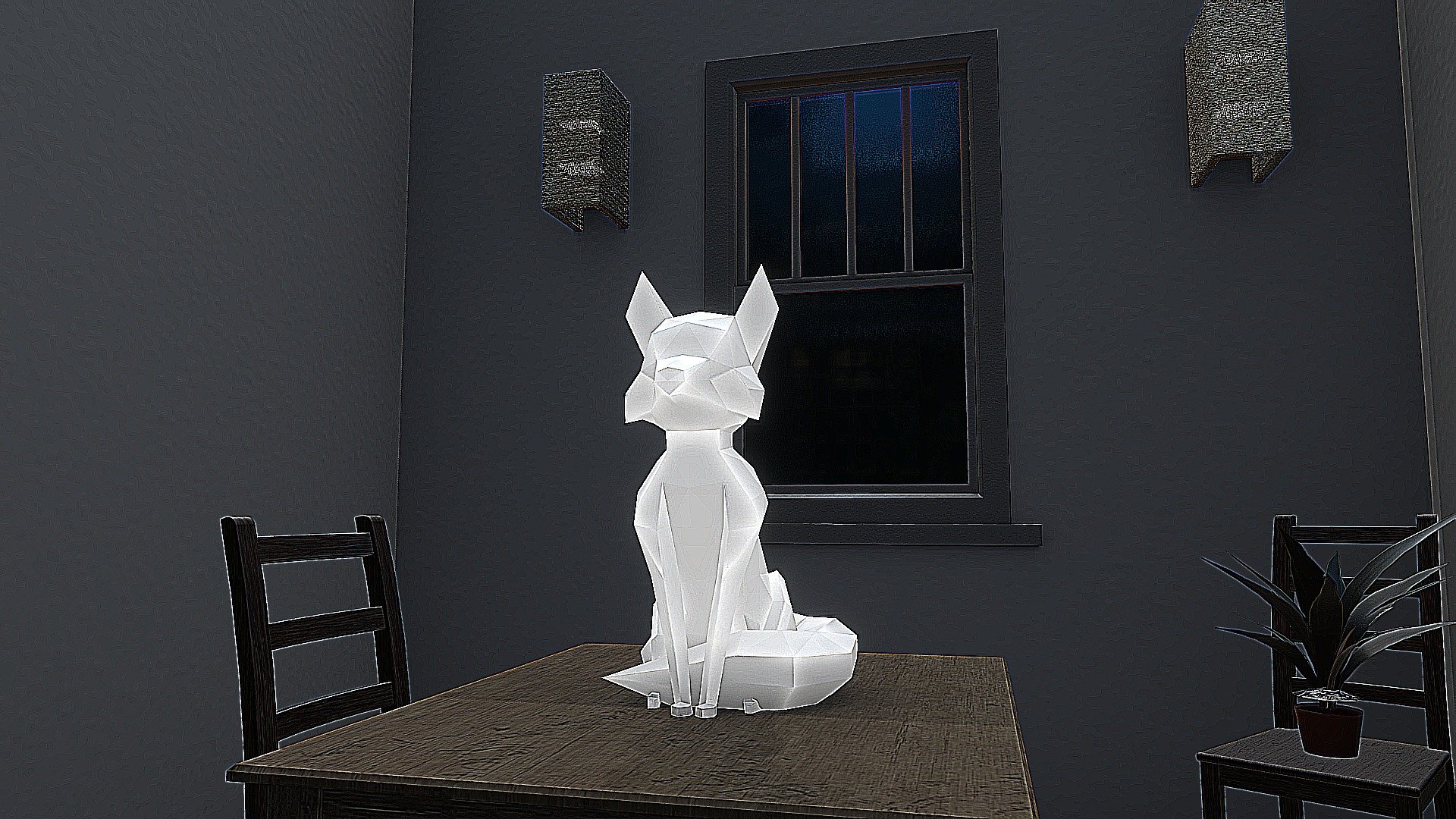 Fox Room Render - 3D model by MainArtsNStuff [72074b7] - Sketchfab