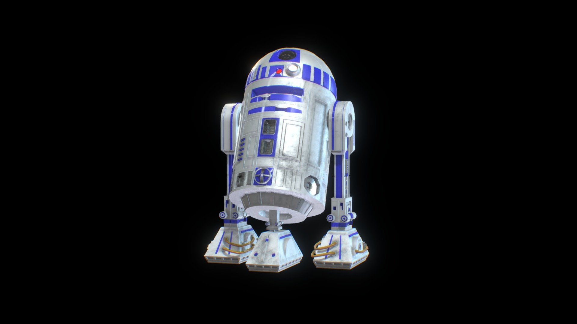 R2-D2 Droid - 3D model by yeepikayey [720787c] - Sketchfab