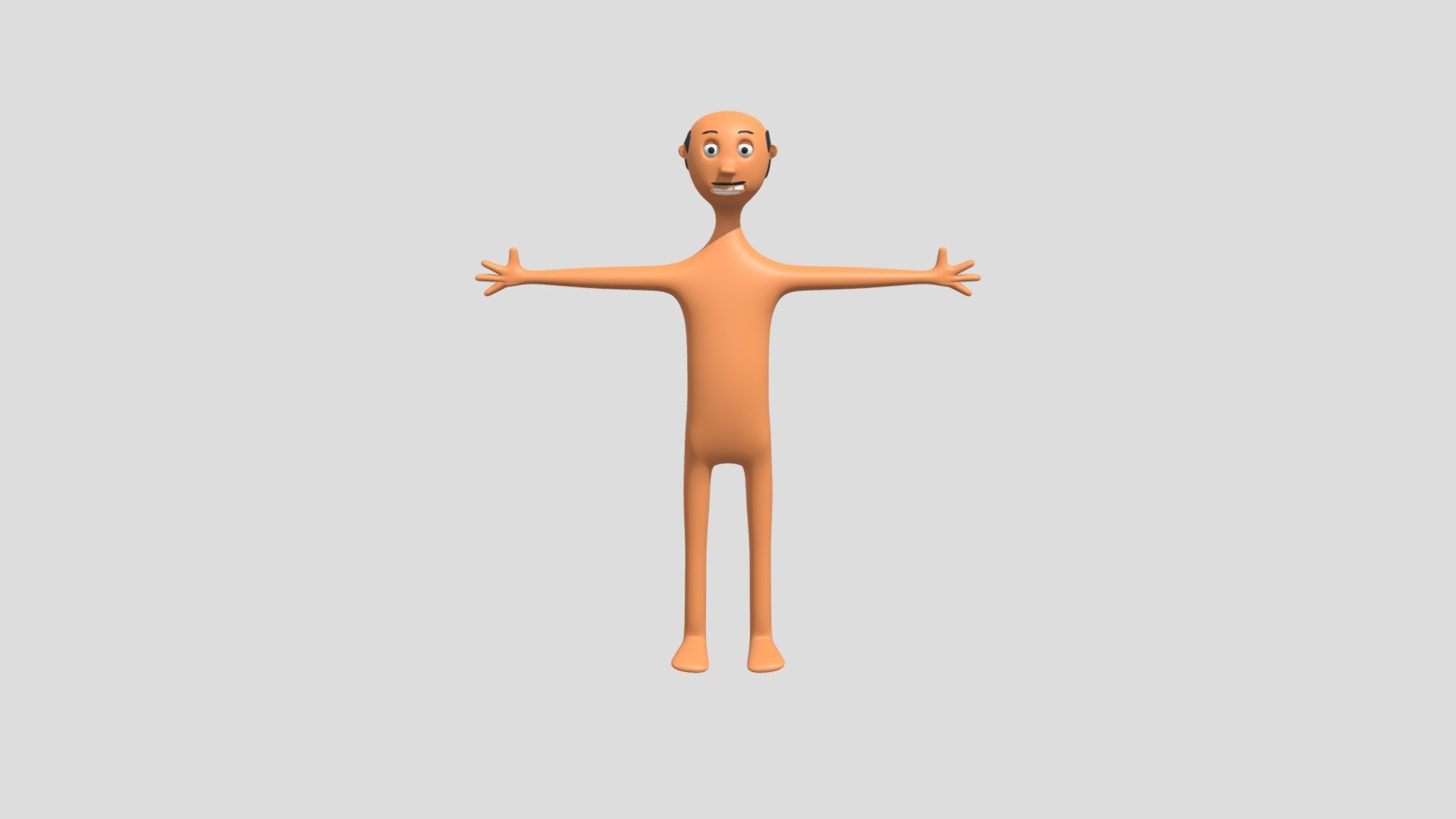 Man happy - 3D model by toonsandcoffee [7207b46] - Sketchfab