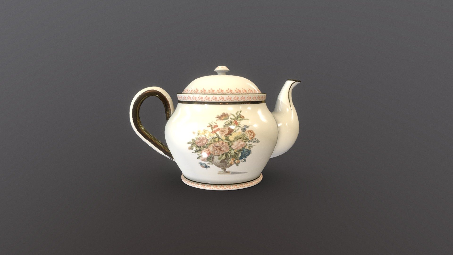 Teapot - Download Free 3D model by dendromery [720803d] - Sketchfab