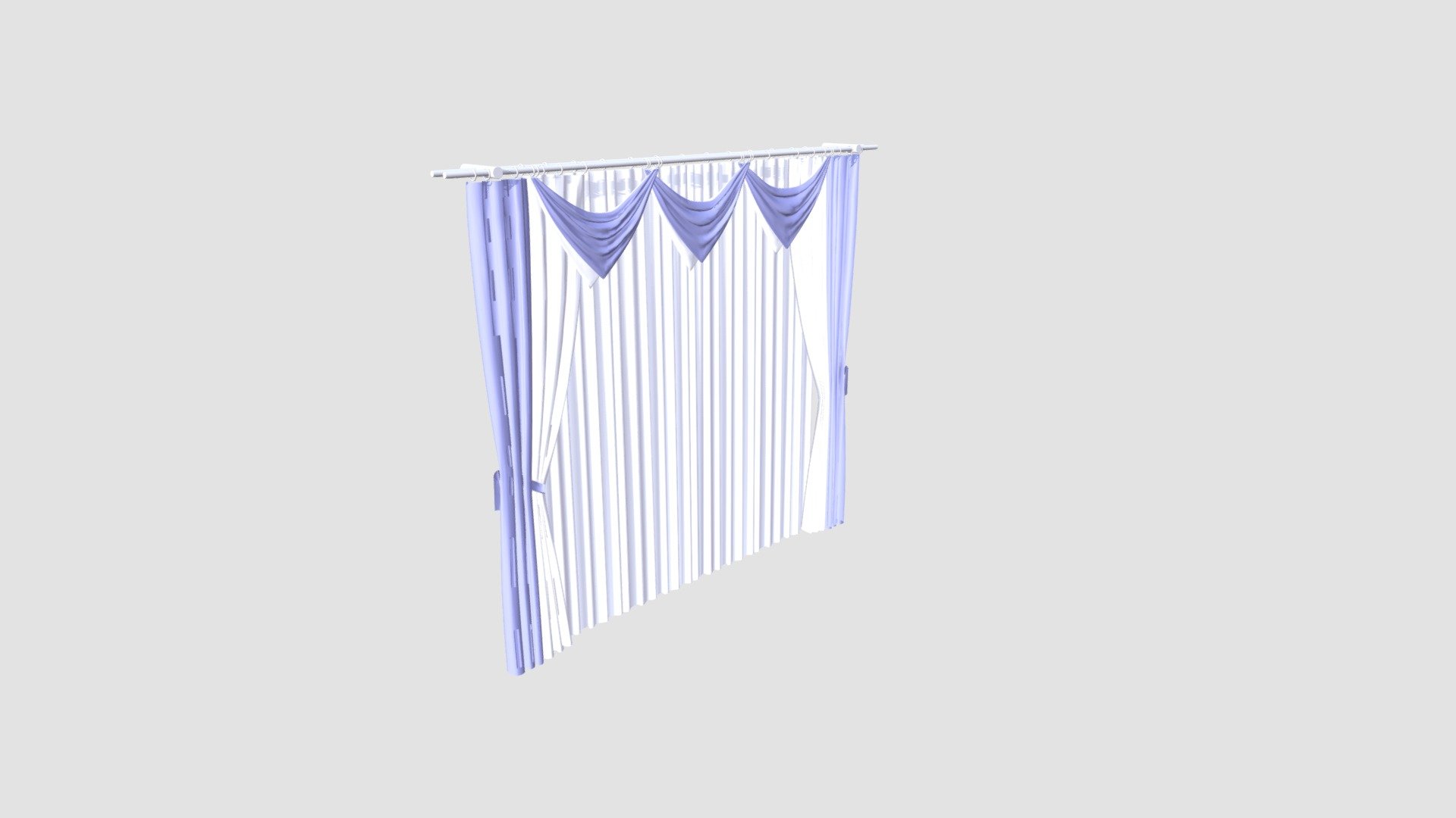 curtain - Buy Royalty Free 3D model by Evermotion [72083dd] - Sketchfab ...