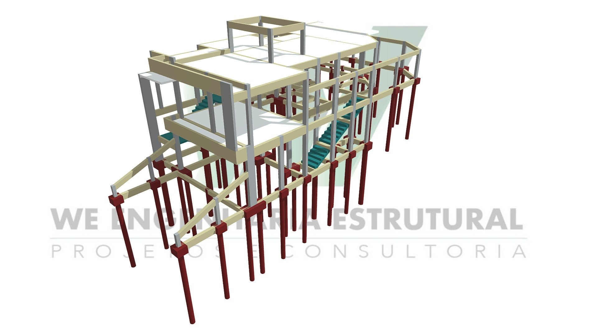 3D Estrutural AP - 3D model by WE Engenharia (@weengenharia) [720853f ...