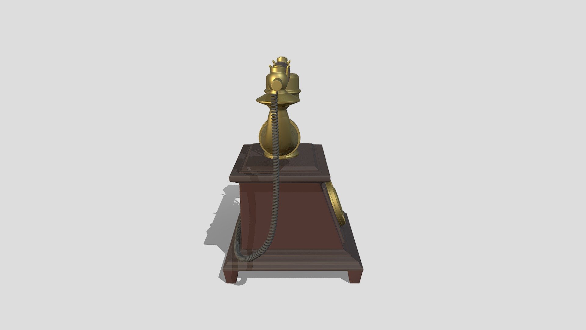 Steampunk phone - 3D model by verrrwolf [7208d8c] - Sketchfab