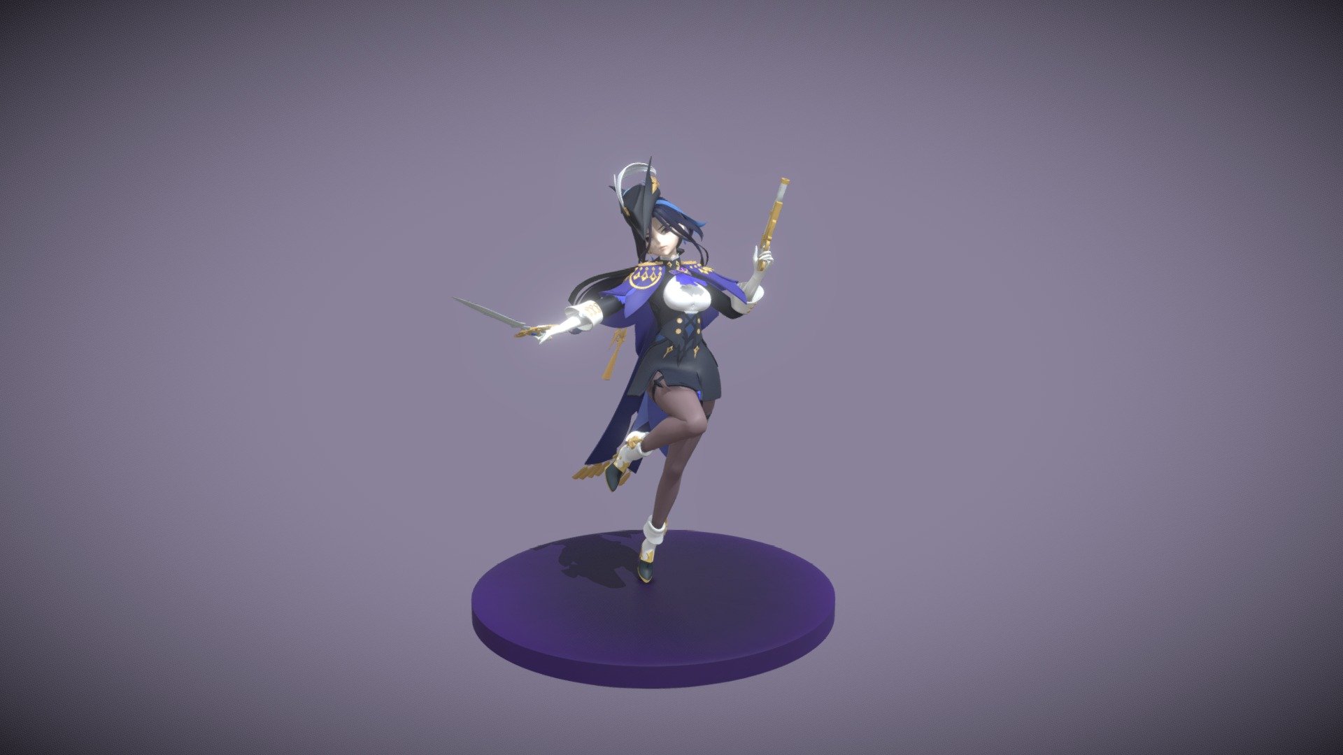 Clorinde Figure - 3D model by MB 3D (@baccouchemohamed) [7208dda ...