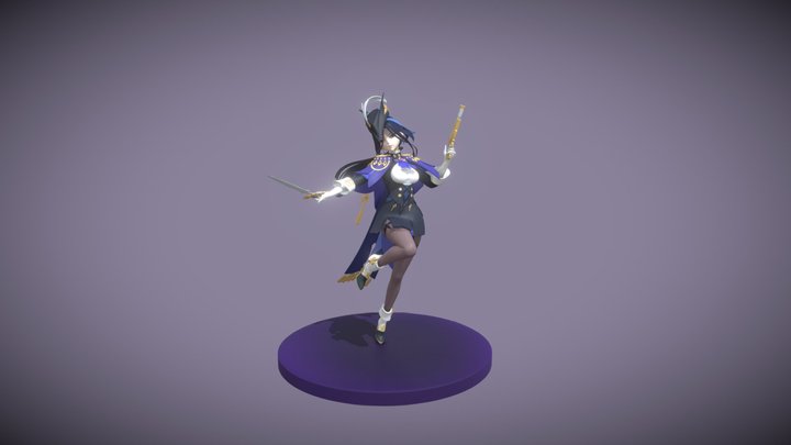 Genshin_impact 3D models - Sketchfab