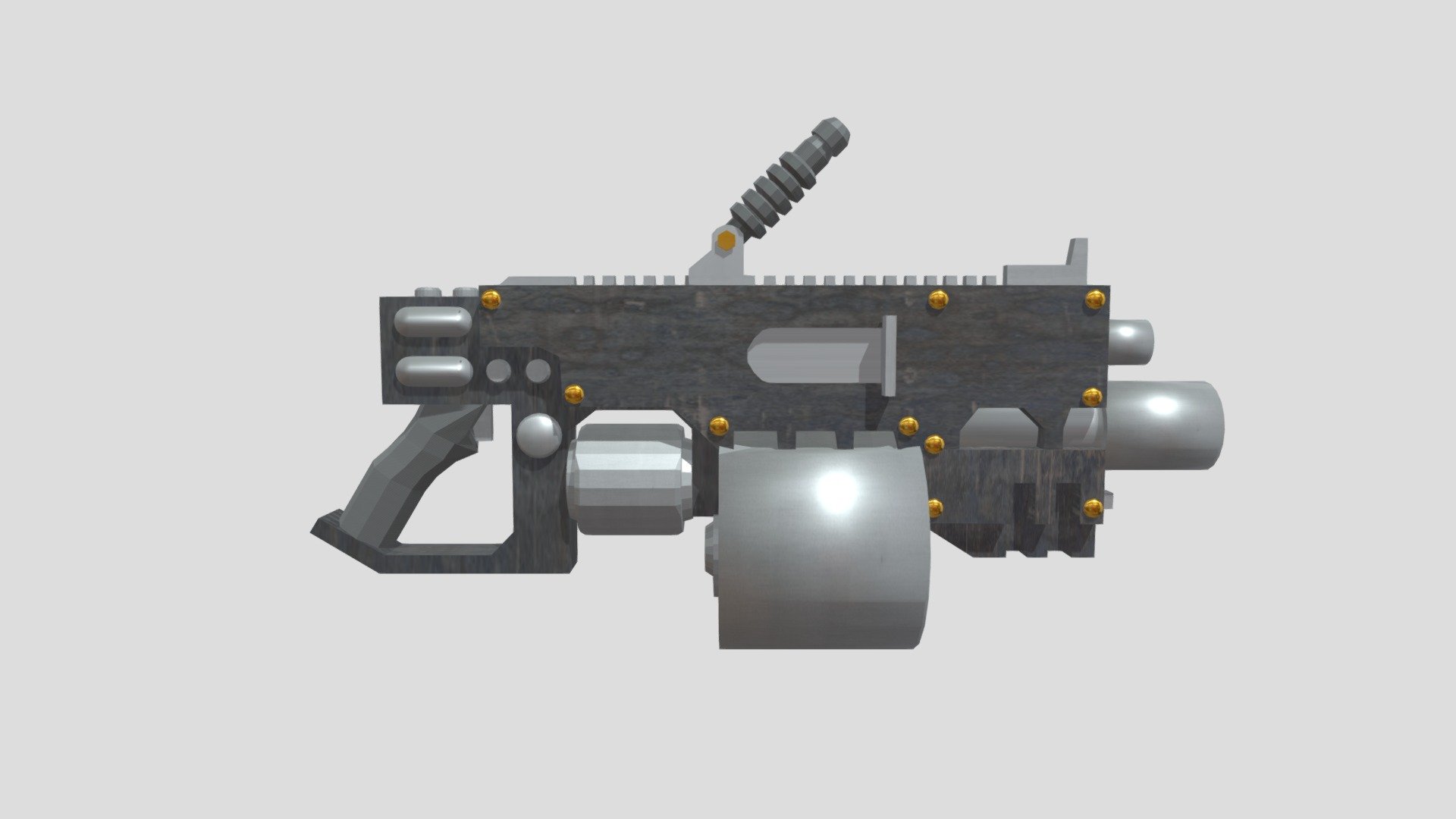 Heavy Bolter - 3D model by Eagleninja32 [7208f45] - Sketchfab