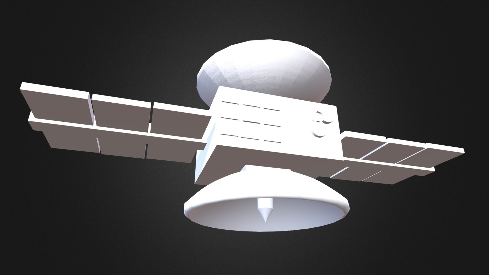 Satélite - 3D model by aevp [720a86c] - Sketchfab