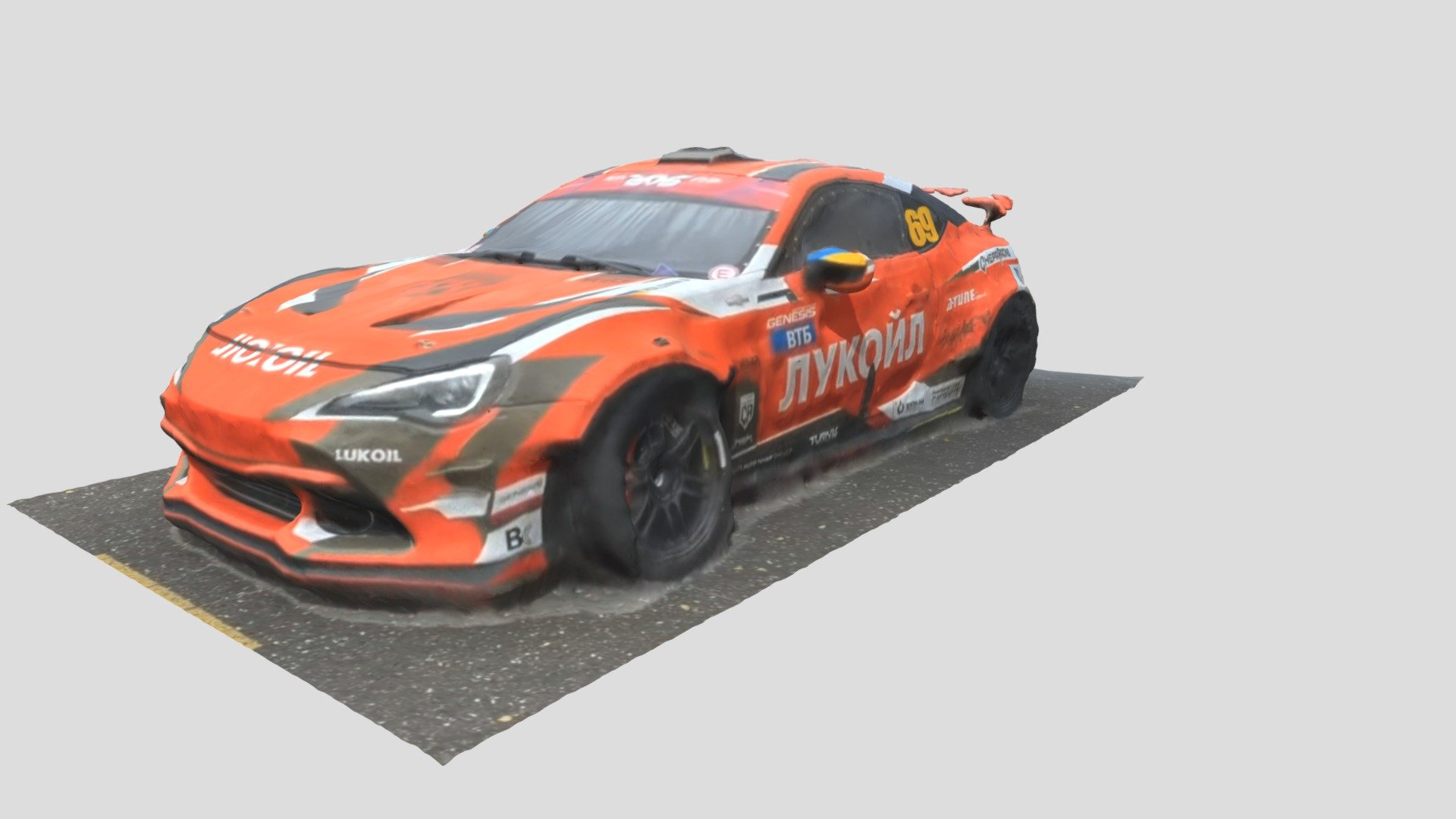 Toyota GT86 HGK Body Kit - Download Free 3D model by Quore (@Quoreder ...