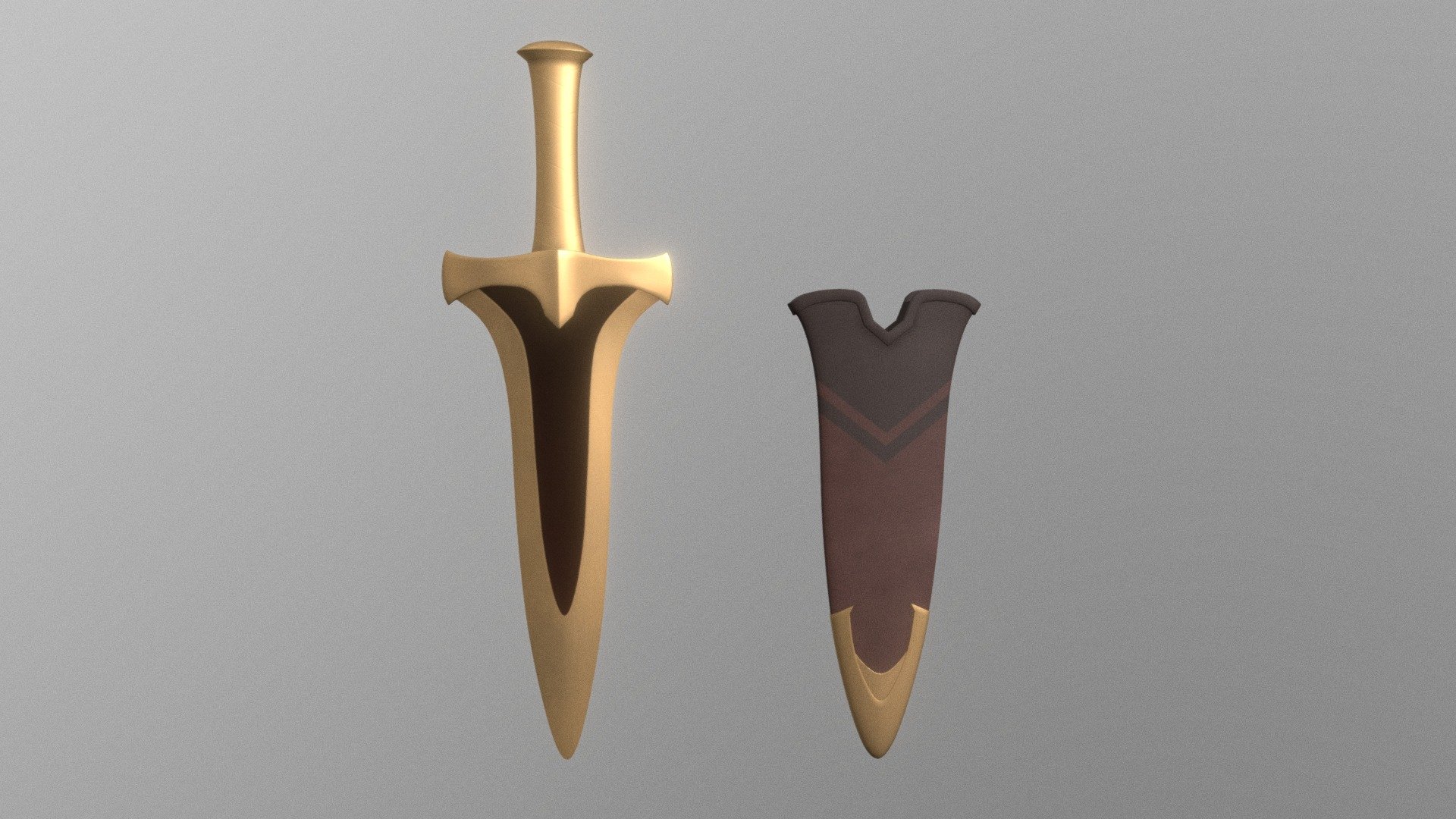 Nanashi Mumei's Dagger - Download Free 3D model by Kenny Pang ...
