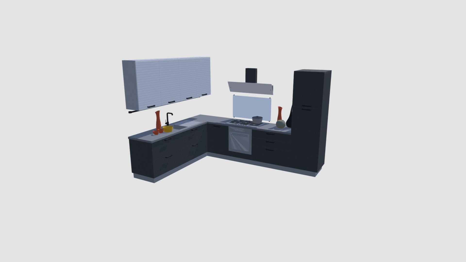 kitchen - Buy Royalty Free 3D model by Evermotion [720dd7e] - Sketchfab ...